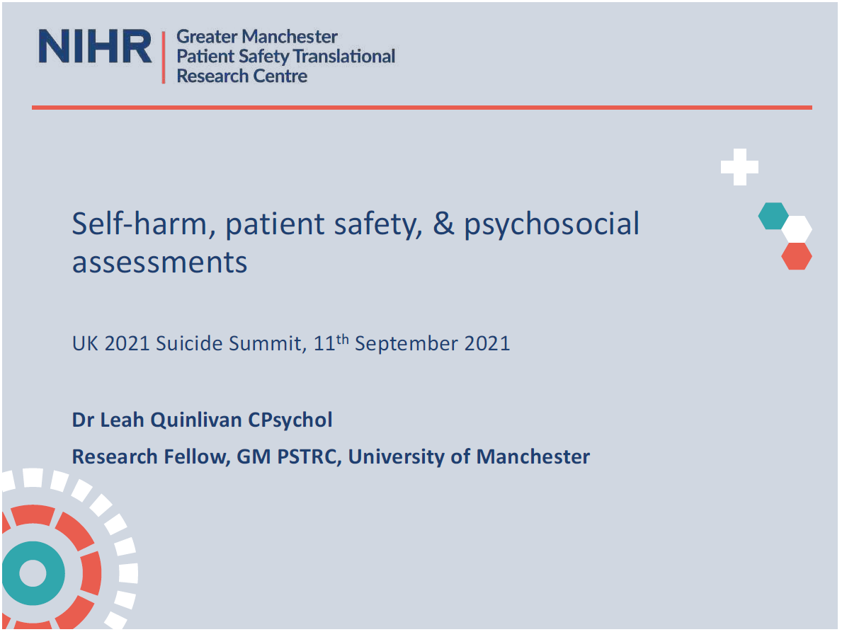 Patient Safety and Psychosocial Assessments | Mental Health Academy