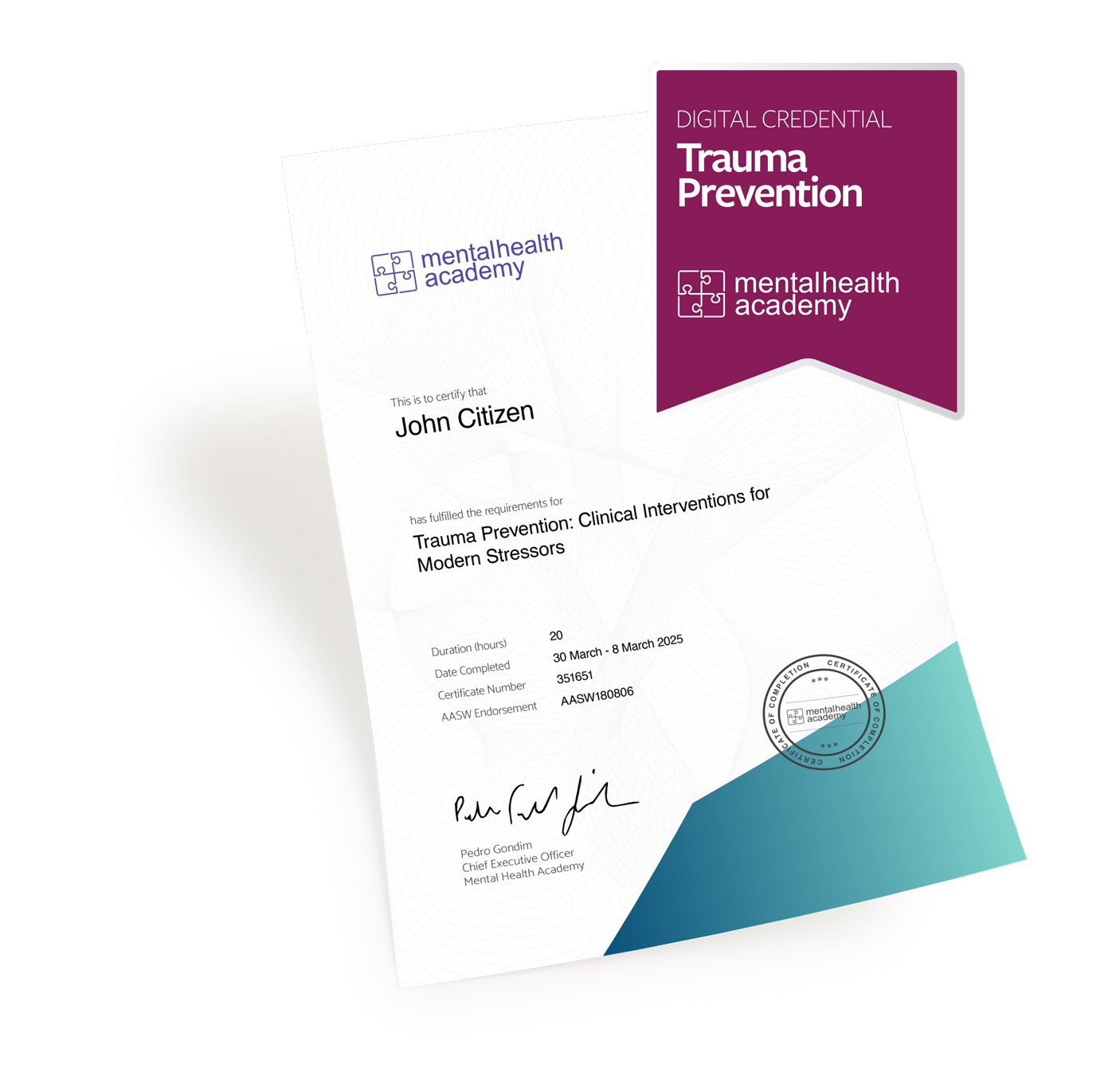 Trauma Prevention - Micro-Credential Course | Mental Health Academy